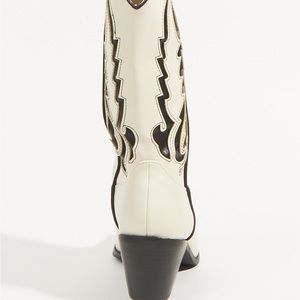 Altar'd State | Shoes | Black And White Cowboy Boots | Poshmark